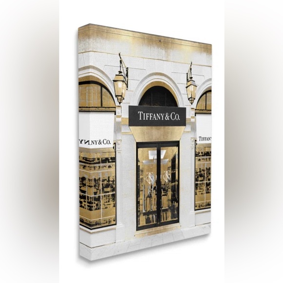 Tiffany & Co. | Wall Decor | Tiffany Co Storefront Wall Art Canvas ...